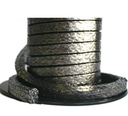 Graphite Asbestos packing reinforced with Inconel - China WANBO SEALING