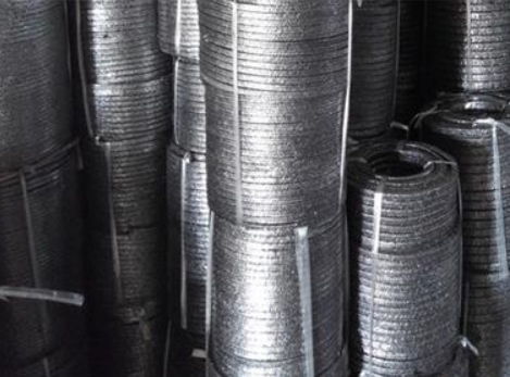 Graphited Asbestos packing with oil - China WANBO SEALING